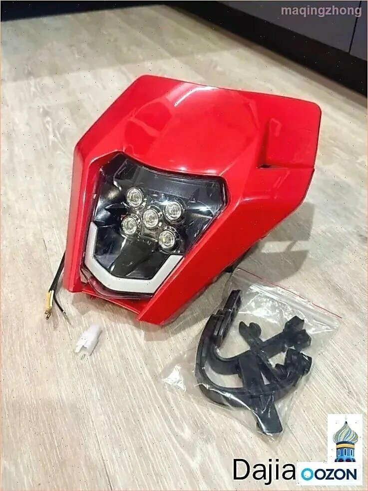 Honda CRF150L фара, красный