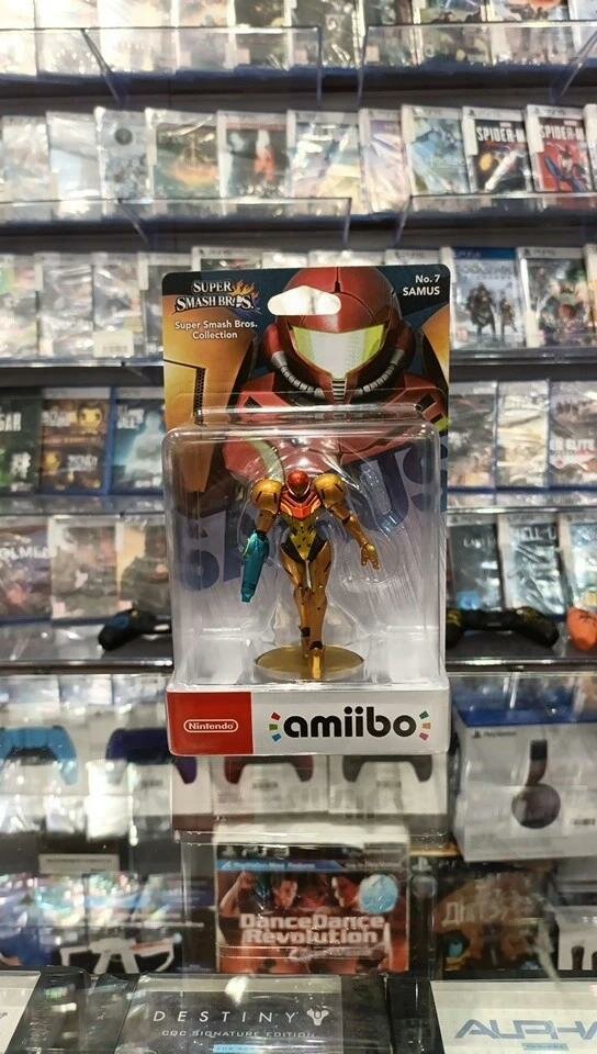 Samus - №7 (Super Smash Bros. коллекция) [Nintendo Amiibo Character](SPC)