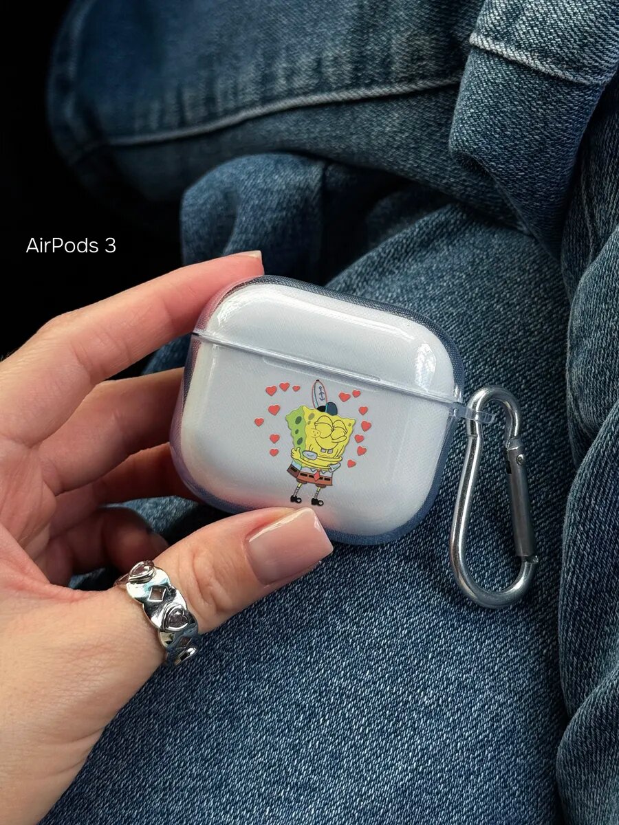 Чехол на AirPods 3 Спанч боб