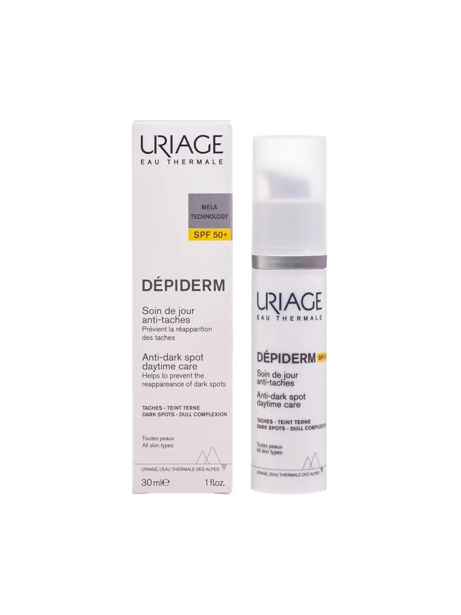 Uriage Depiderm Дневной уход против пигментных пятен SPF50+