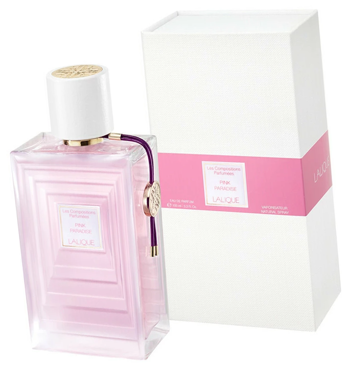 Женский парфюм Lalique Pink Paradise 100 мл / духи Лалик Пинк Парадайс Розовый Рай