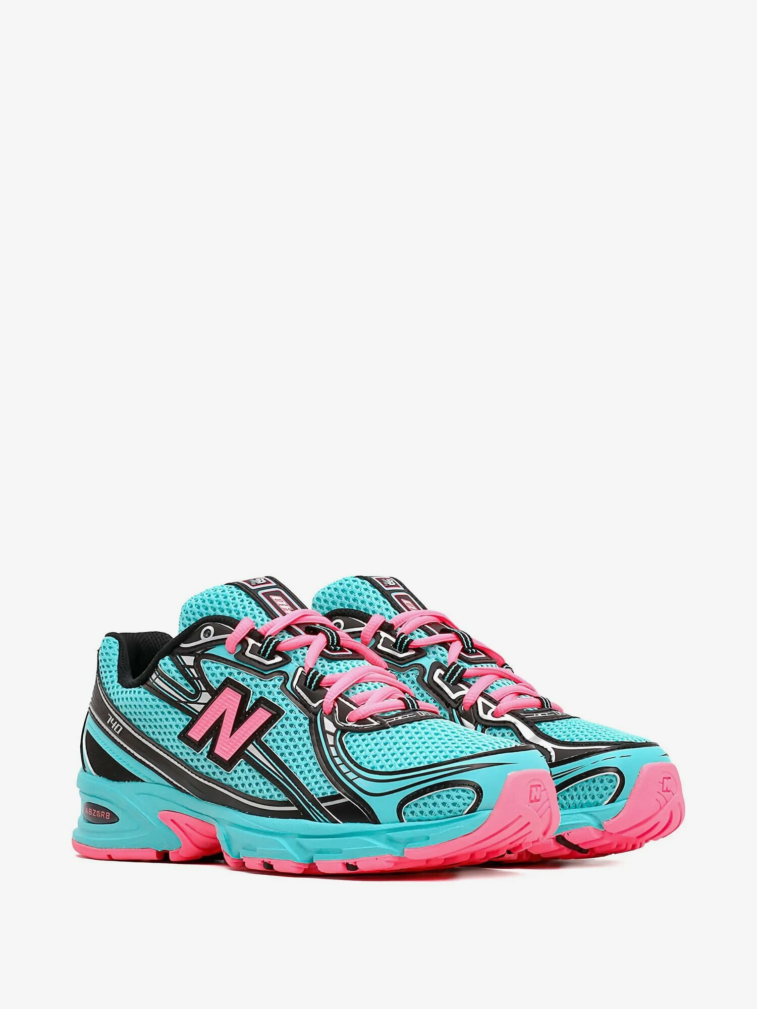 Кроссовки New Balance 740 Cyber Jade, размер 11 US, blue — фото 1