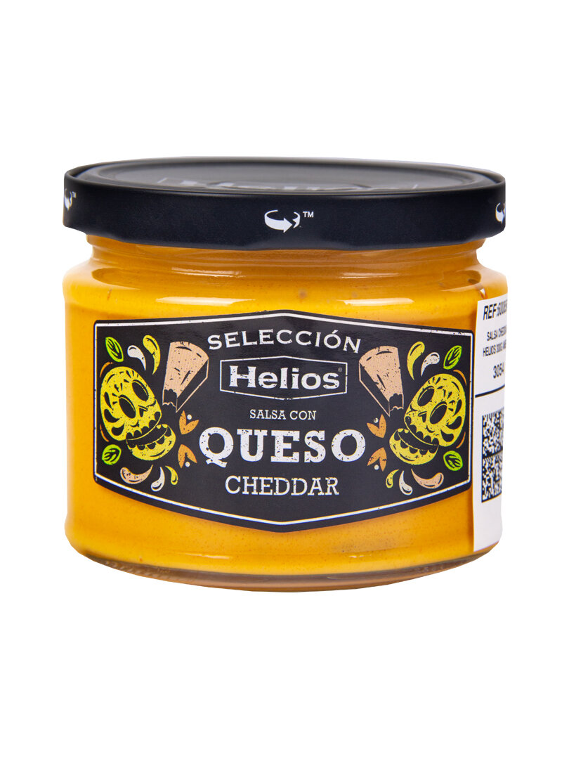 Соус сырный Helios Чеддер для картофеля фри, бургеров и начос, 300 г