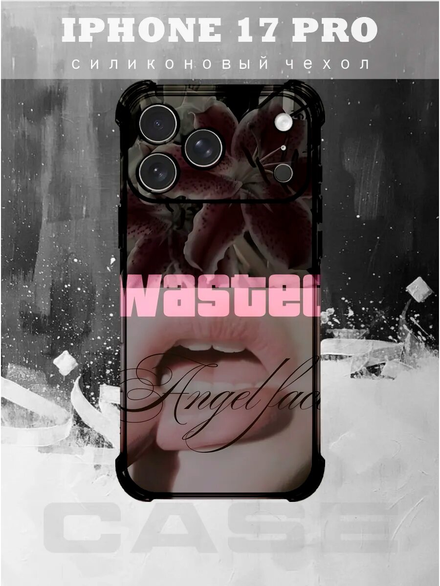 Чехол на IPHONE 17 PRO с принтом y2k angel face