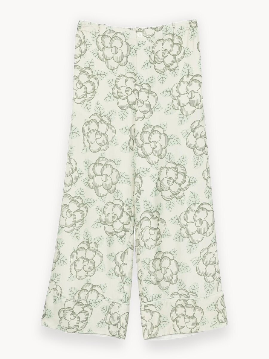 Брюки Printed piping trousers