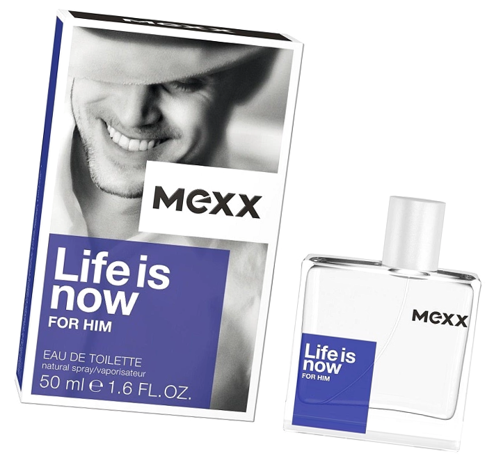 Мужская вода туалетная Мекс Лайф Из Нау Фор Хим 30 мл - Mexx Life Is Now For Him