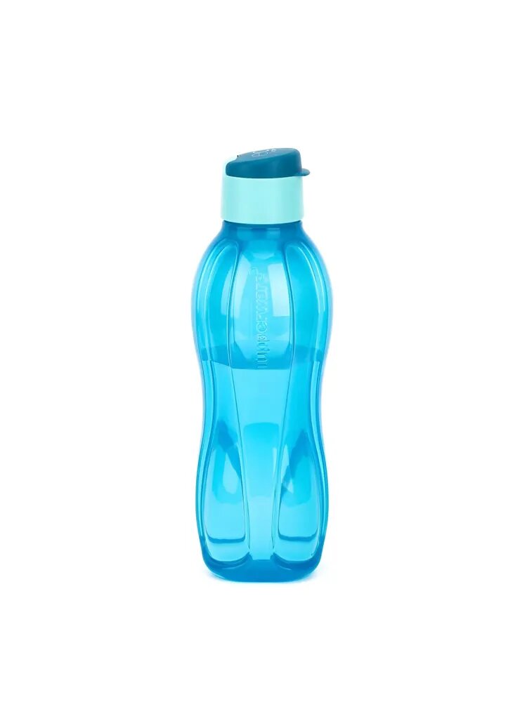 Tupperware Бутылка для воды 1 л 1 шт. Эко-бутылка светло-синяя из полипропилена