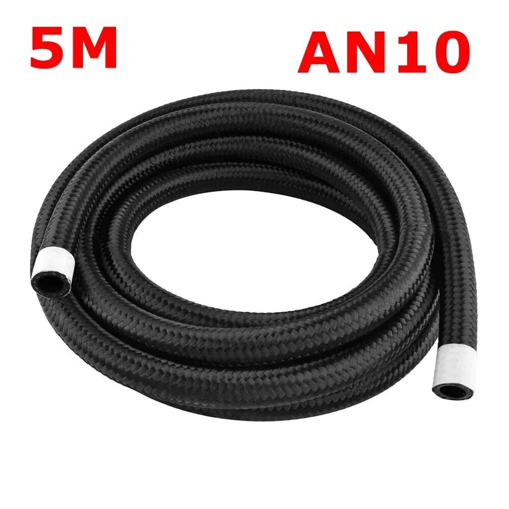 Шланг Радиатора Из Нержавеющей Стали CPE Maslyanogas, 5 М (16 Футов), Black AN10