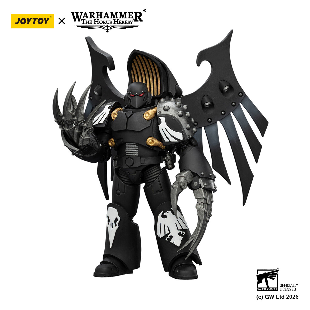 Фигурка Warhammer 40000 Joy Toy Raven Guard Dark Fury with Lightning Claws /Joy Toy Сержант Ашан