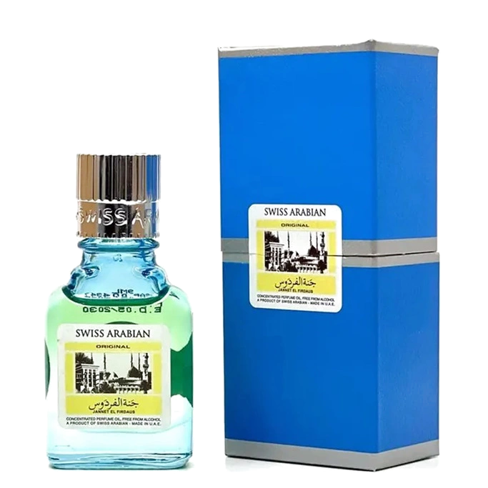 Духи мужские Swiss Arabian Jannet El Firdaus Blue 9 мл / Свисс Арабиан Синий Рай Блу