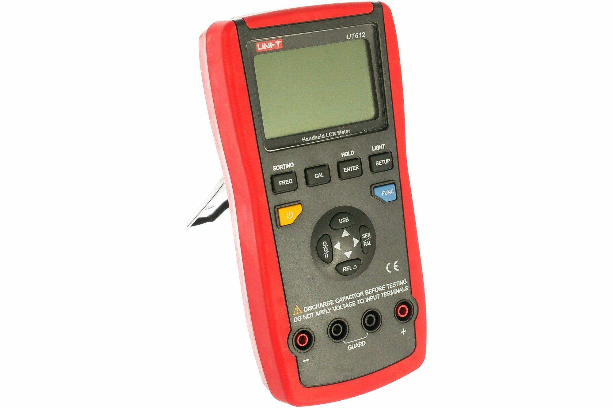 UNI-T измеритель LCR цифровой UT612, измерение L / C / R / DCR / Q / D / ESR, USB порт