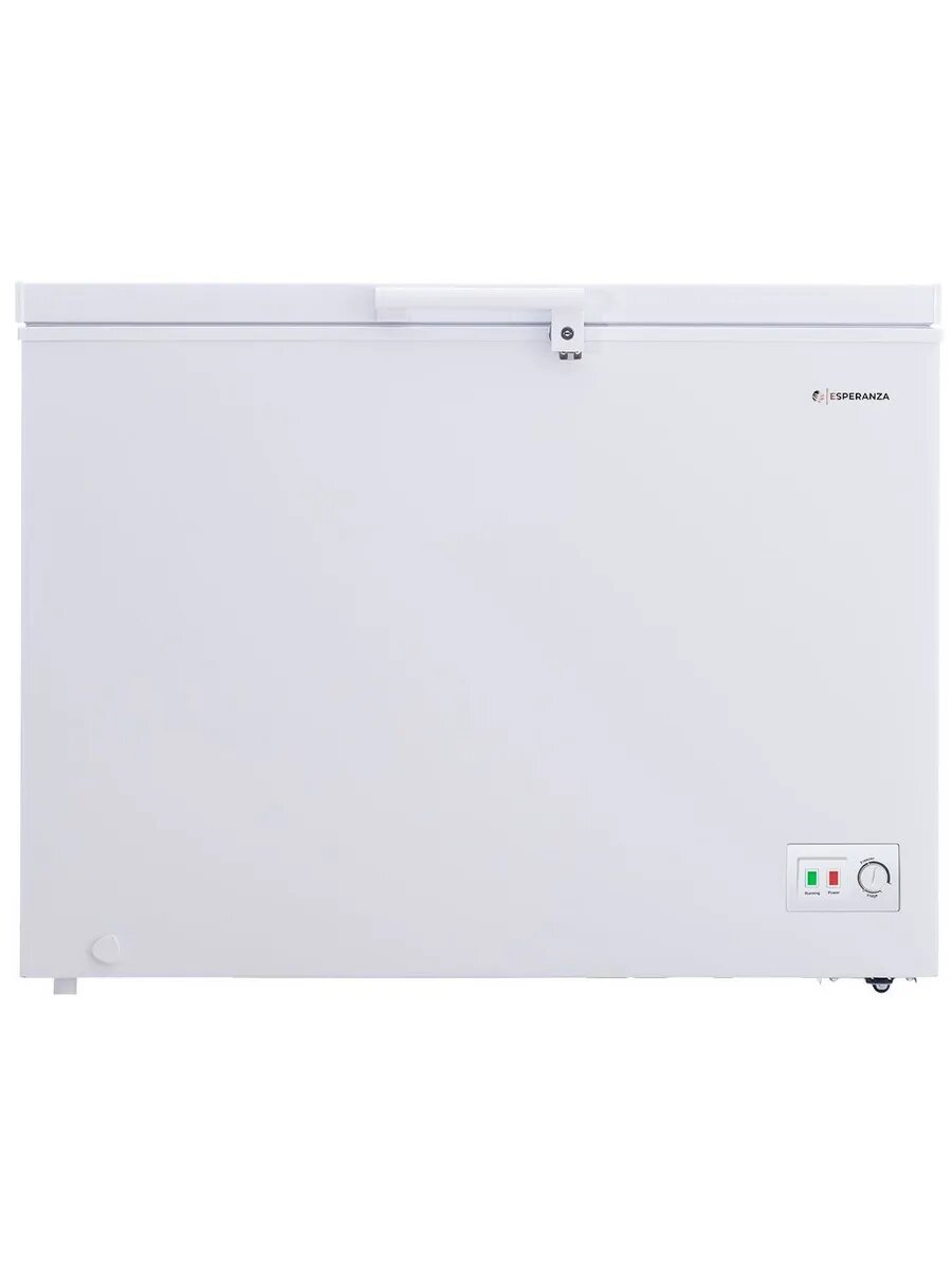 Морозильный ларь Esperanza Elite CFH335 FW, 335 л, суперзаморозка, фиксация двери, 2 корзины, белый