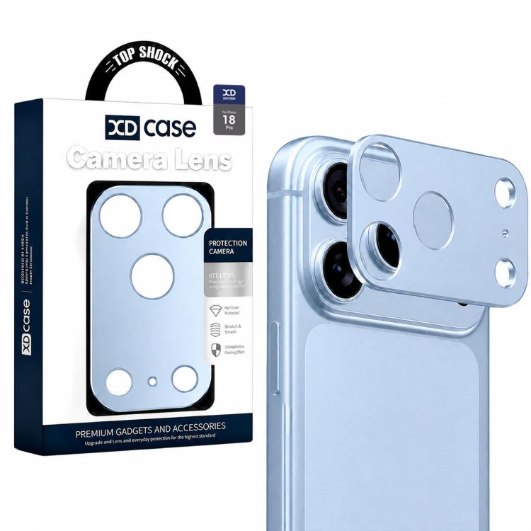 Подходит для iPhone 18 Pro XDcase, плоская полая металлическая наклейка на камеру телефона
