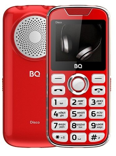 Мобильный телефон BQ 2005 Disco Красный 2 sim 2 GSM 1600 mAh