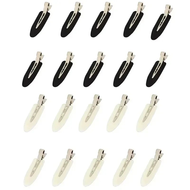 Бесшовные заколки для волос 5/10/20 шт C586-black10 white10
