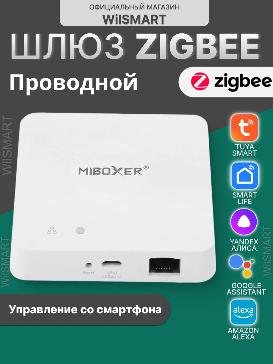Шлюз ZigBee проводной, Магазин WilSMART