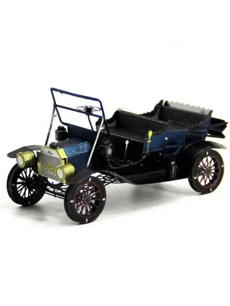 Конструктор металлический 3D Ford 1908 Model T, сборная модель из стали, 9 см — фото 1