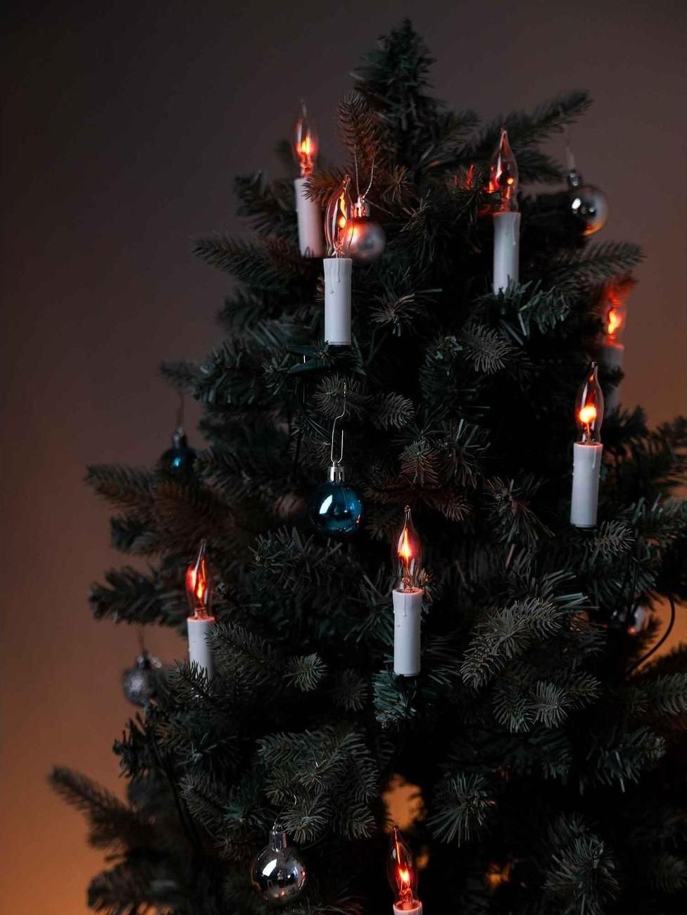 Электрическая гирлянда SHLights Свечи, 16 RG/RВ 2,25м