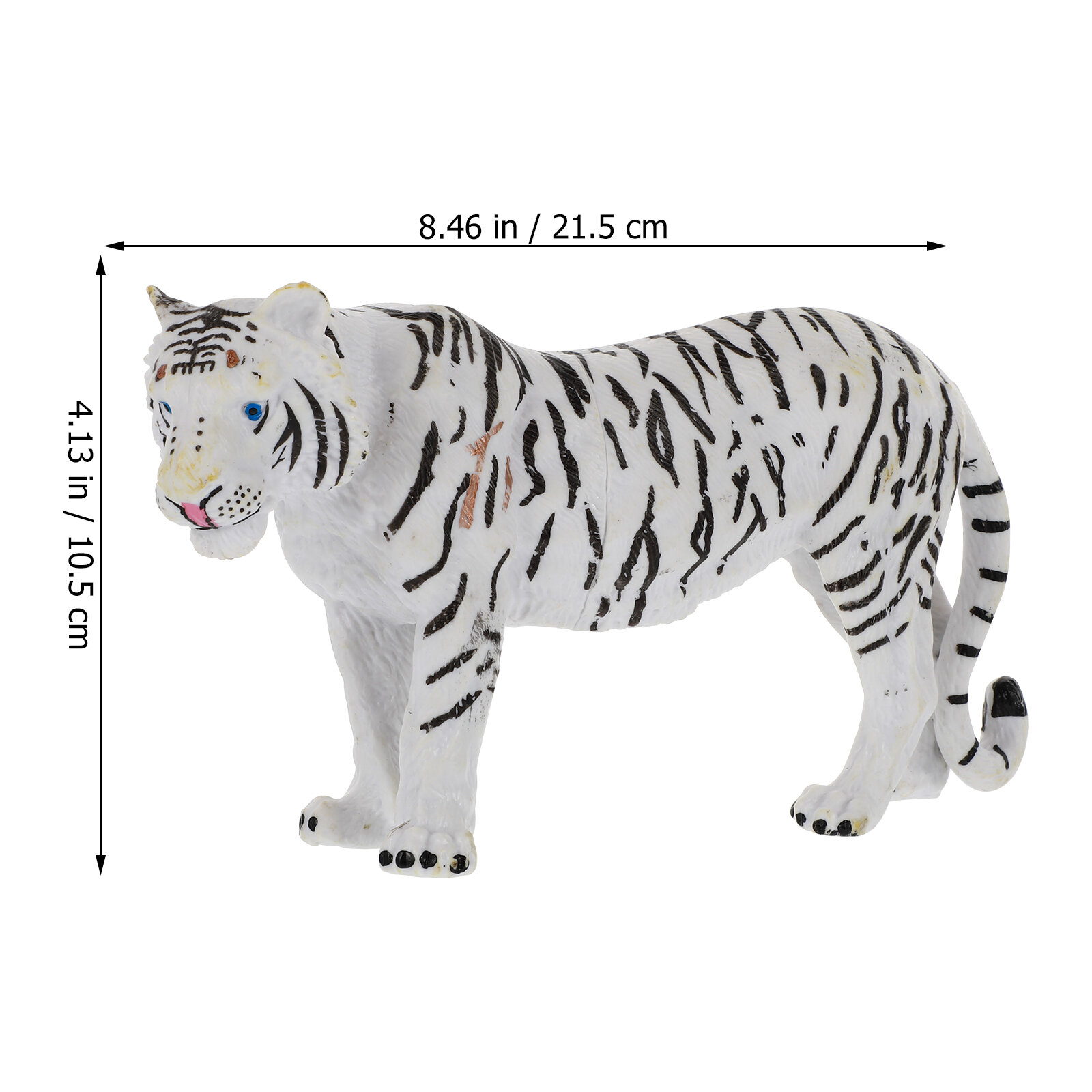 Фигурка Животного Для Декора Дома Офиса Белого Цвета 21.5X10.5cm