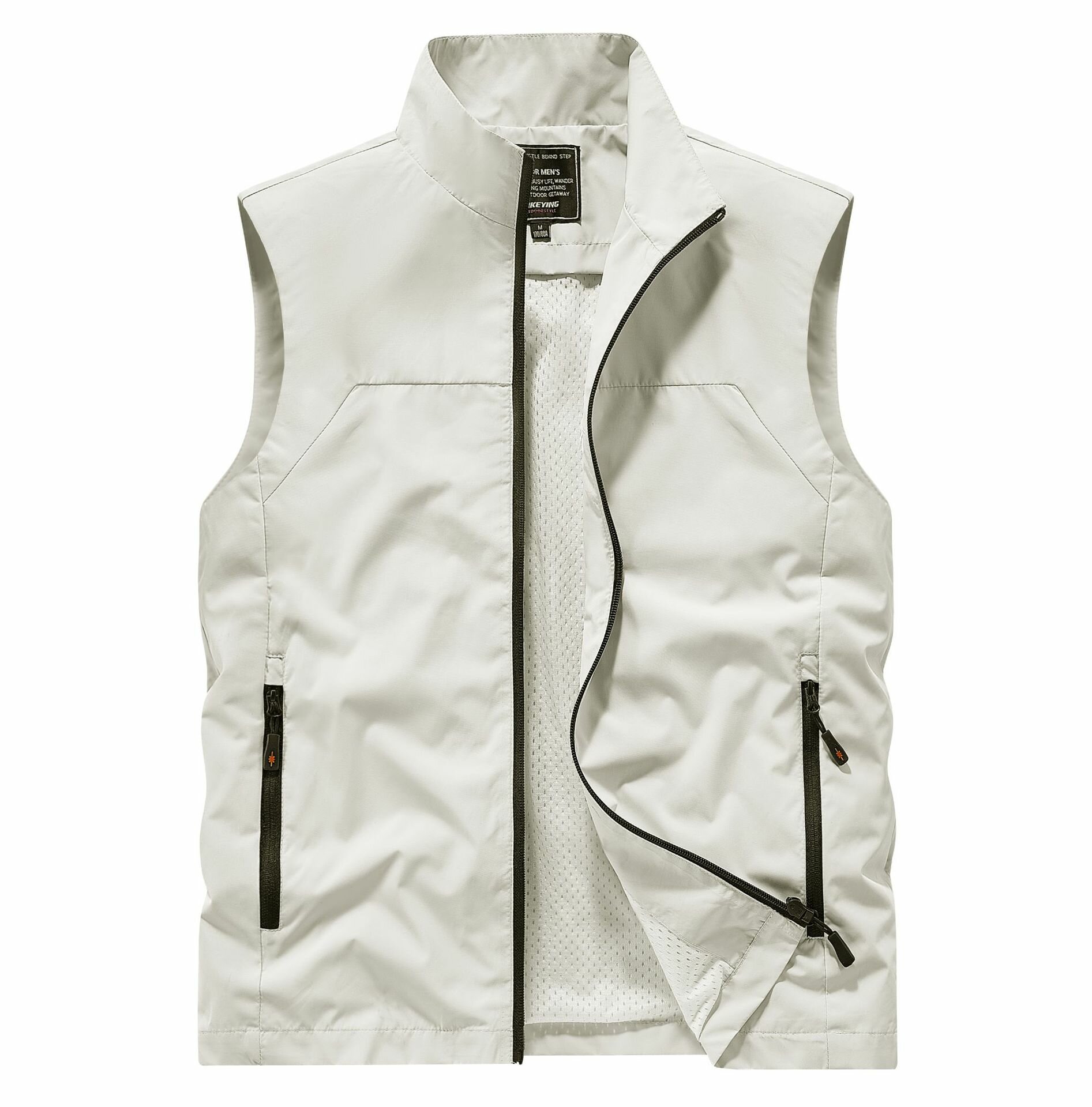 Жилет  жилет2026, размер 5XL, offwhite