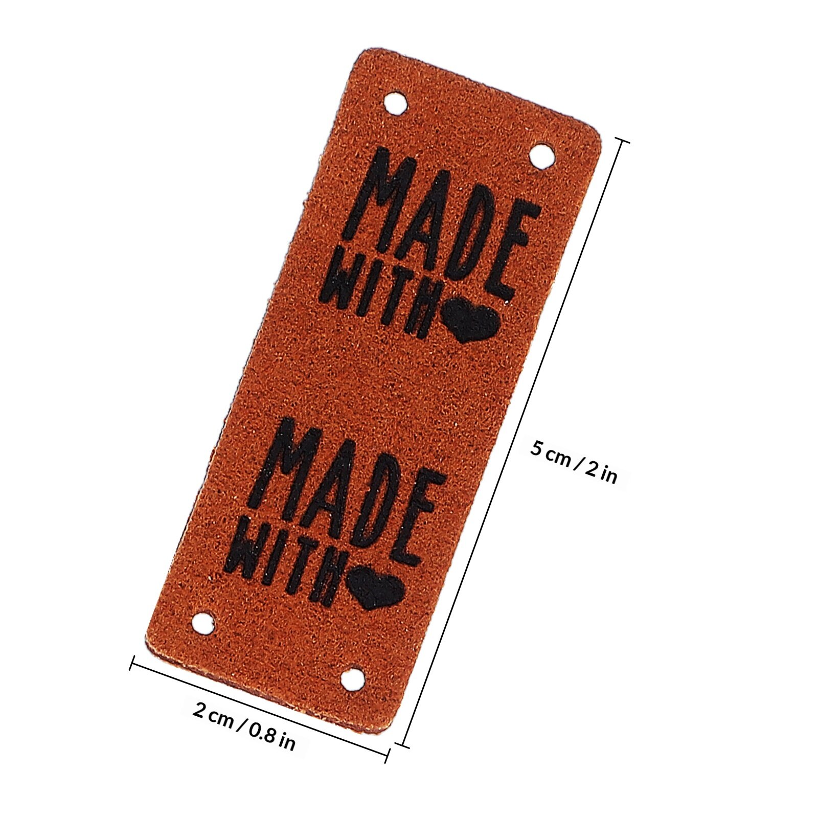 50 Штук Метки Для Шитья Разноцветные Ярлыки Для Handmade 5.00X2.00X0.10Cm