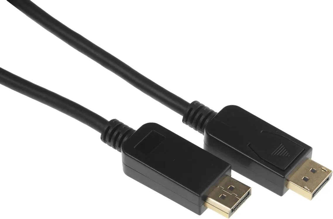 Кабель аудио-видео ver1.2, DisplayPort (m) - DisplayPort (m), ver 1.2, 10м, черный