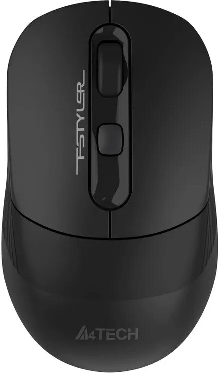 Мышь беспроводная A4TECH Fstyler FB10CS, Bluetooth/Радио, оптическая, USB, 2000dpi, черный
