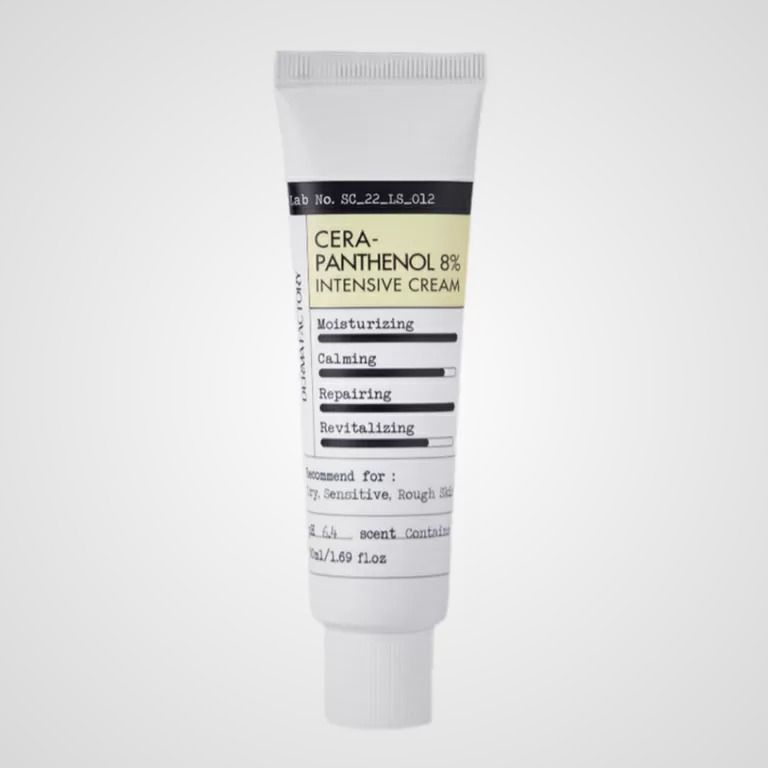 DERMA FACTORY Cera-Panthenol 8% Intensive Cream Крем интенсивный увлажняющий 50 гр