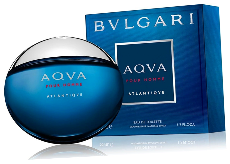 Туалетная вода Bvlgari Aqva Pour Homme Atlantiqve мужская 50 мл - Булгари Аква Атлантик парфюм