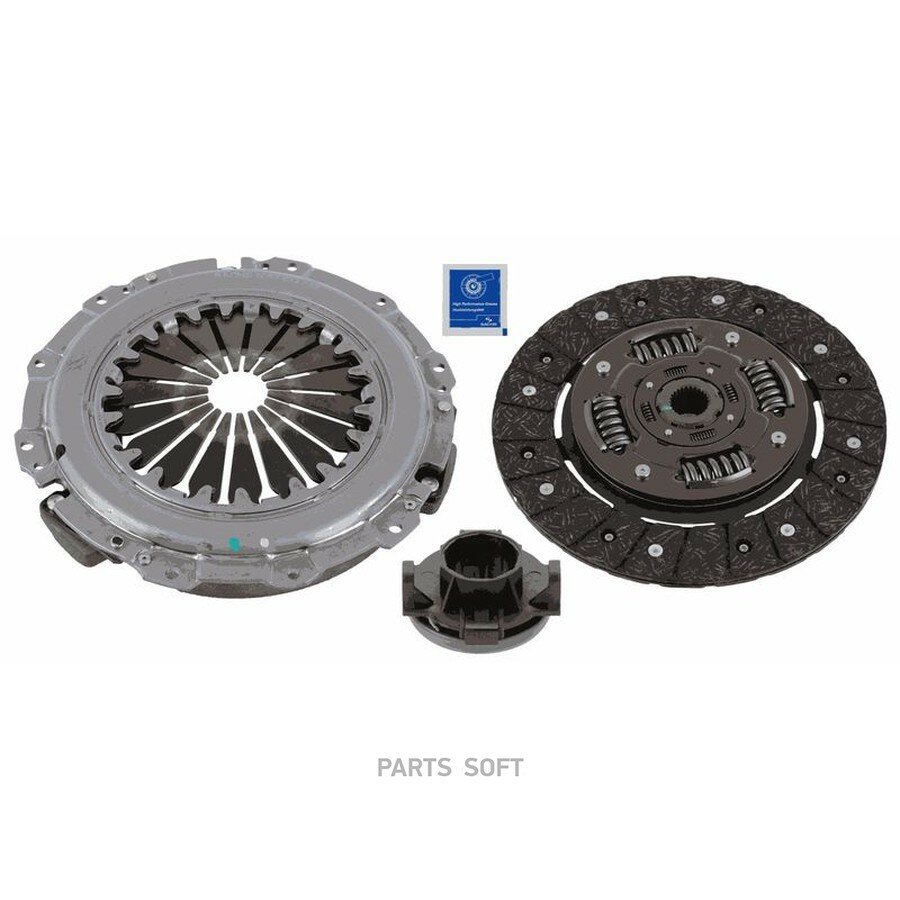 Комплект сцепления от официального дистрибьютора, SACHS, артикул 3000951585