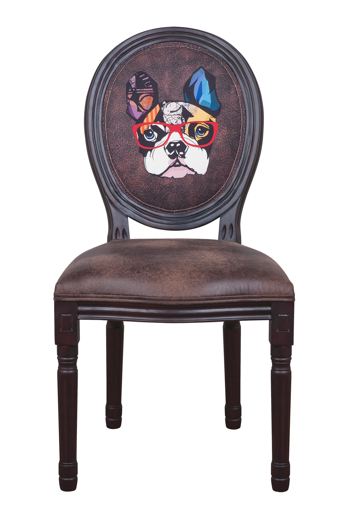 Стул медальон Mak-interior, Volker Brownie Bulldog