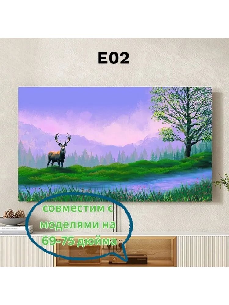 Защитный экран для телевизора 75', Нейлон