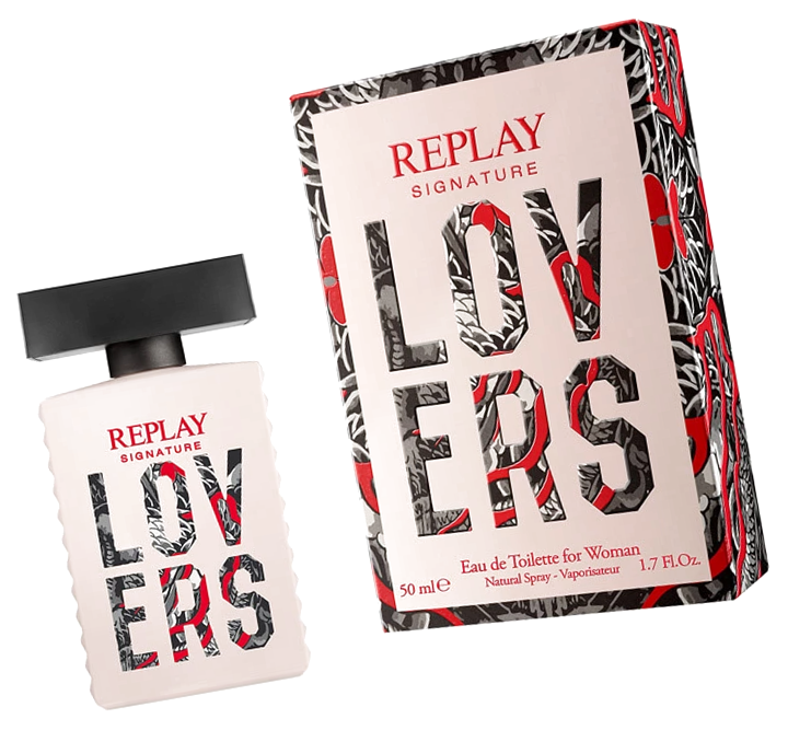 Женские духи Реплей Сигначе Лаверс Фо Вумен 100 мл - Replay Signature Lovers For Woman туалетная вода