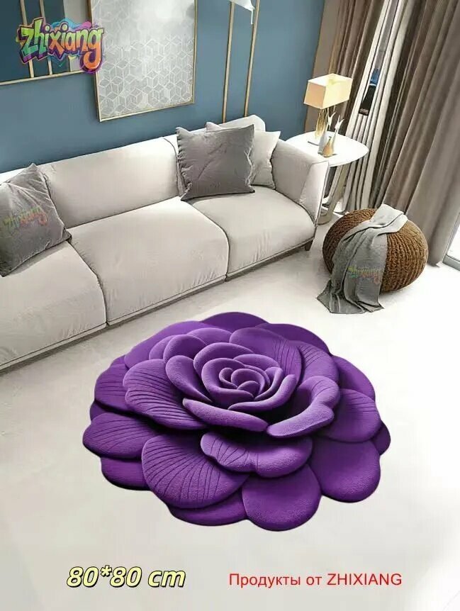 Ковер 3D 80x80 см — фото 1