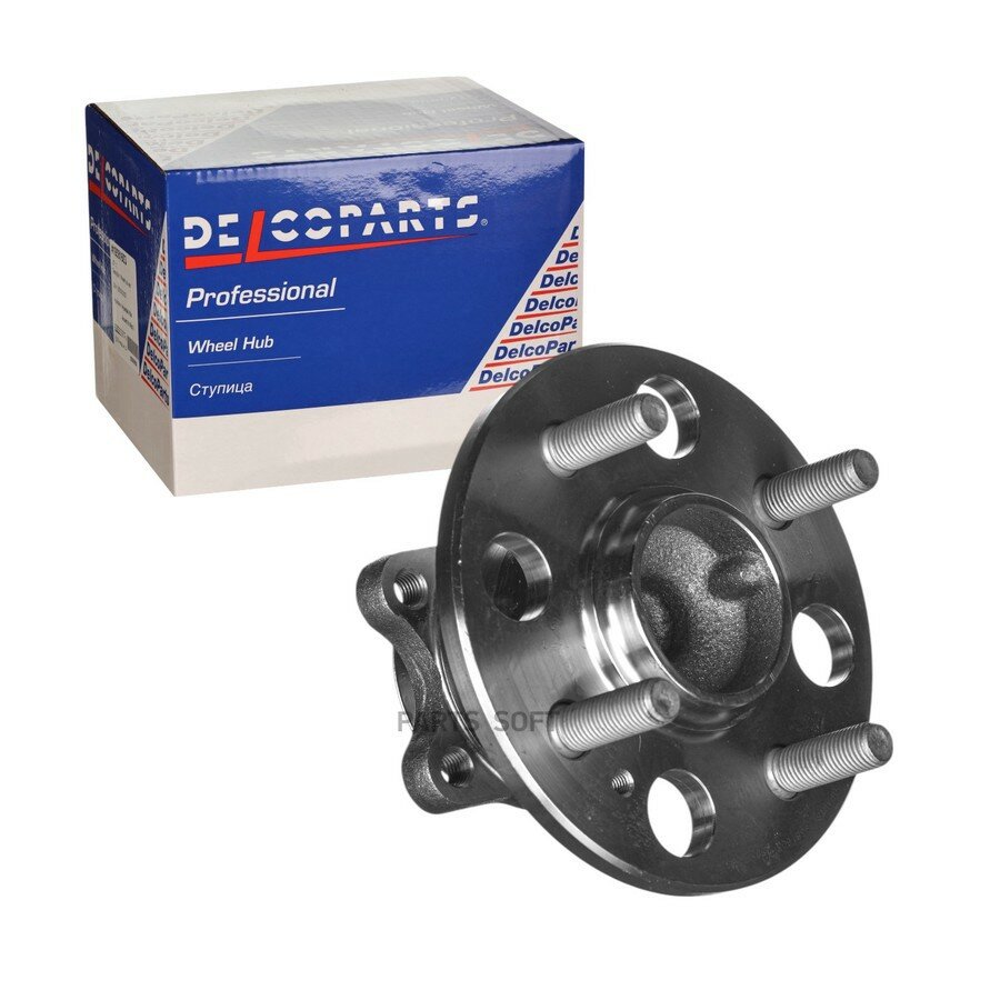 Ступица с подшипником HYUNDAI GETZ 02-/KIA RIO/PICANTO 05- зад. +ABS DELCOPARTS 19381603