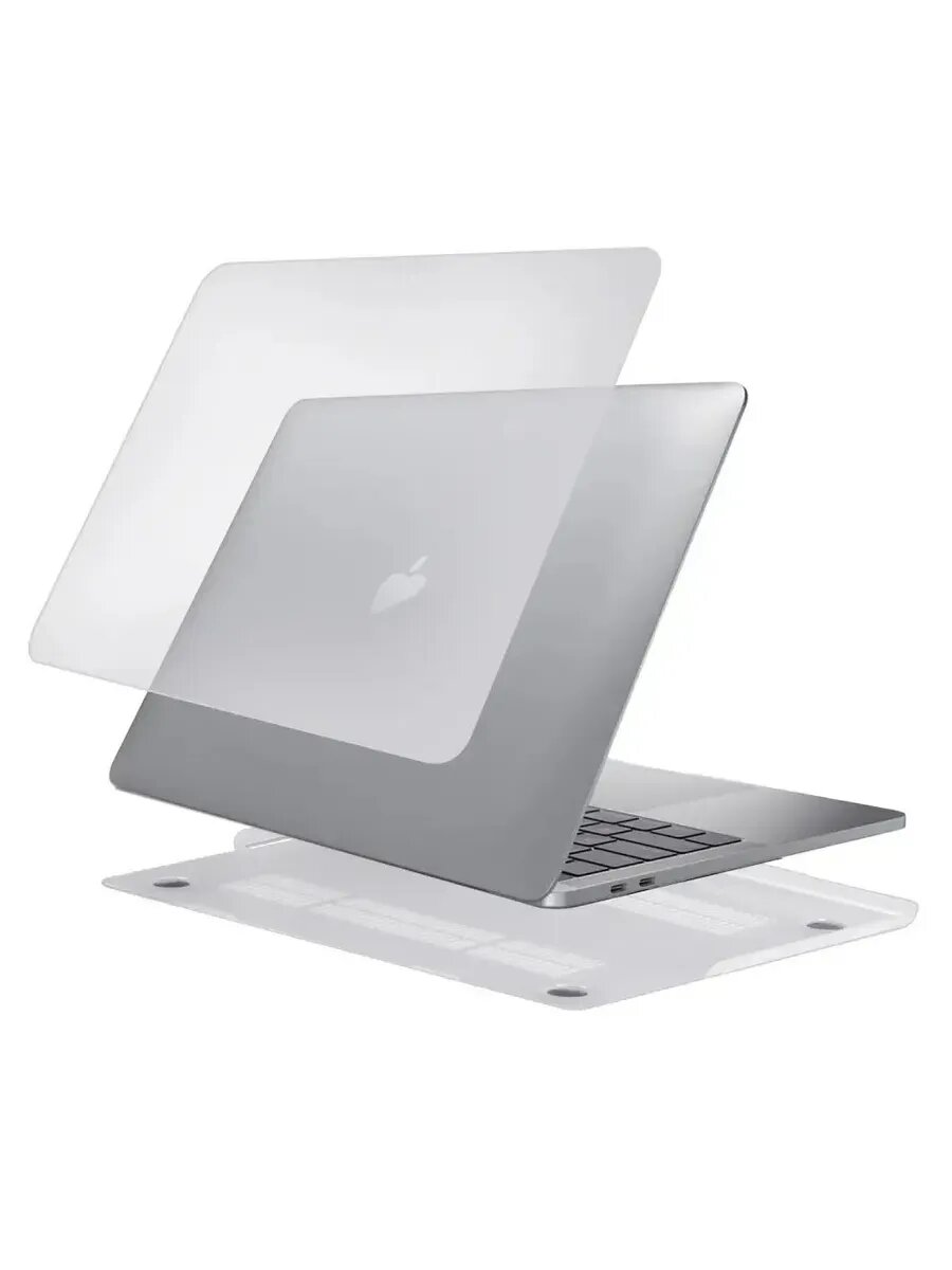 Прозрачный матовый чехол для MacBook Pro 16"