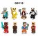 Фигурка Minecraft G0110 набор минифигурок 8шт 4.5см, ABS пластик для детей от 5-...