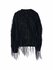 Куртка Pauline Dujancourt Tulle-panelled frayed jacket, размер 42, blue