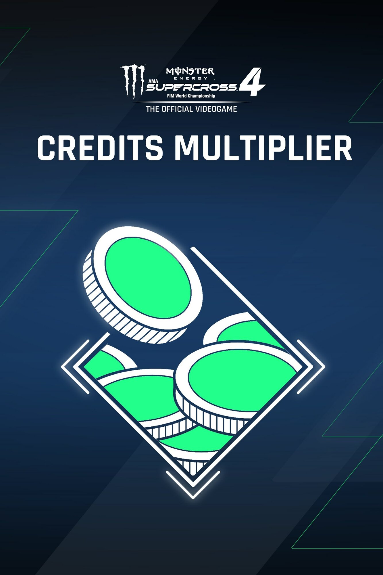Monster Energy Supercross 4 - Credits Multiplier — игровая валюта для Xbox · Xbox One, Xbox Series X|S · цифровой код