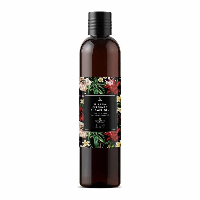 Grass Гель для душа парфюмированный Milana Spring Bloom, 350 мл