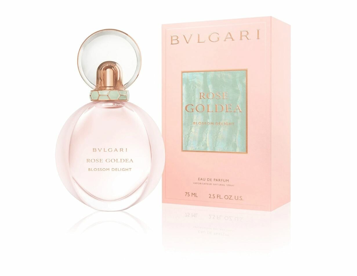Парфюмерная вода Bvlgari Rose Goldea Blossom Delight 75 мл, цветочная