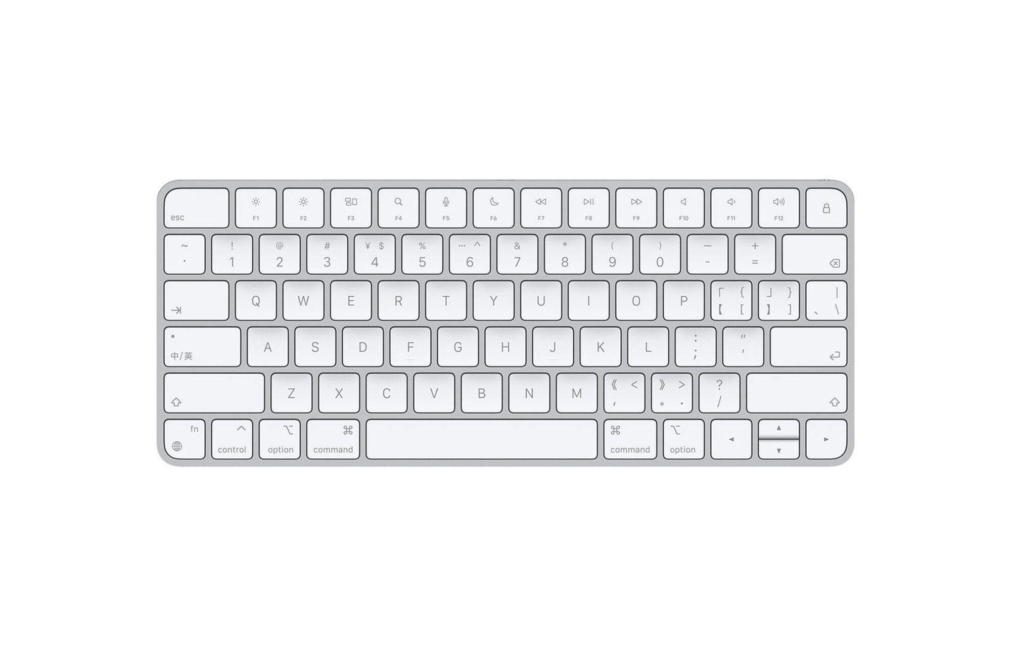 Клавиатура унисекс Apple Китайский пиньинь USB C Lightning, 82 клавиши