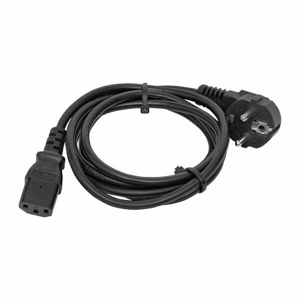 Кабель питания TERACOM для PDU C13 - CEE 7/7 (Schuko) сеч. 3х1.5кв. мм 250В 10А 3.0м EKF TRC-PCA-C13-SH-3M