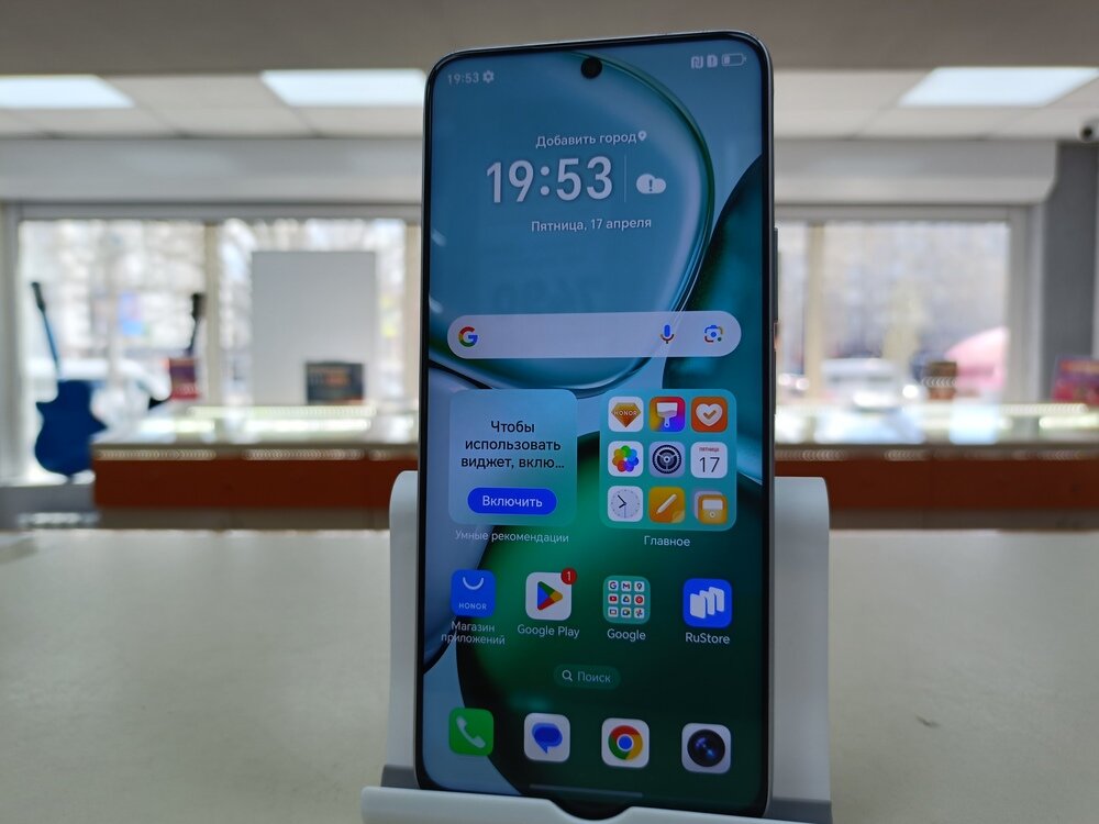Смартфон Honor X9c Smart 8/256 Океанический голубой б/у уценка