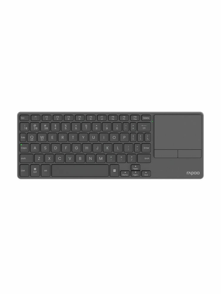 Rapoo E900T беспроводная клавиатура для офиса и дома, Bluetooth подключение, тонкий корпус, удобная раскладка