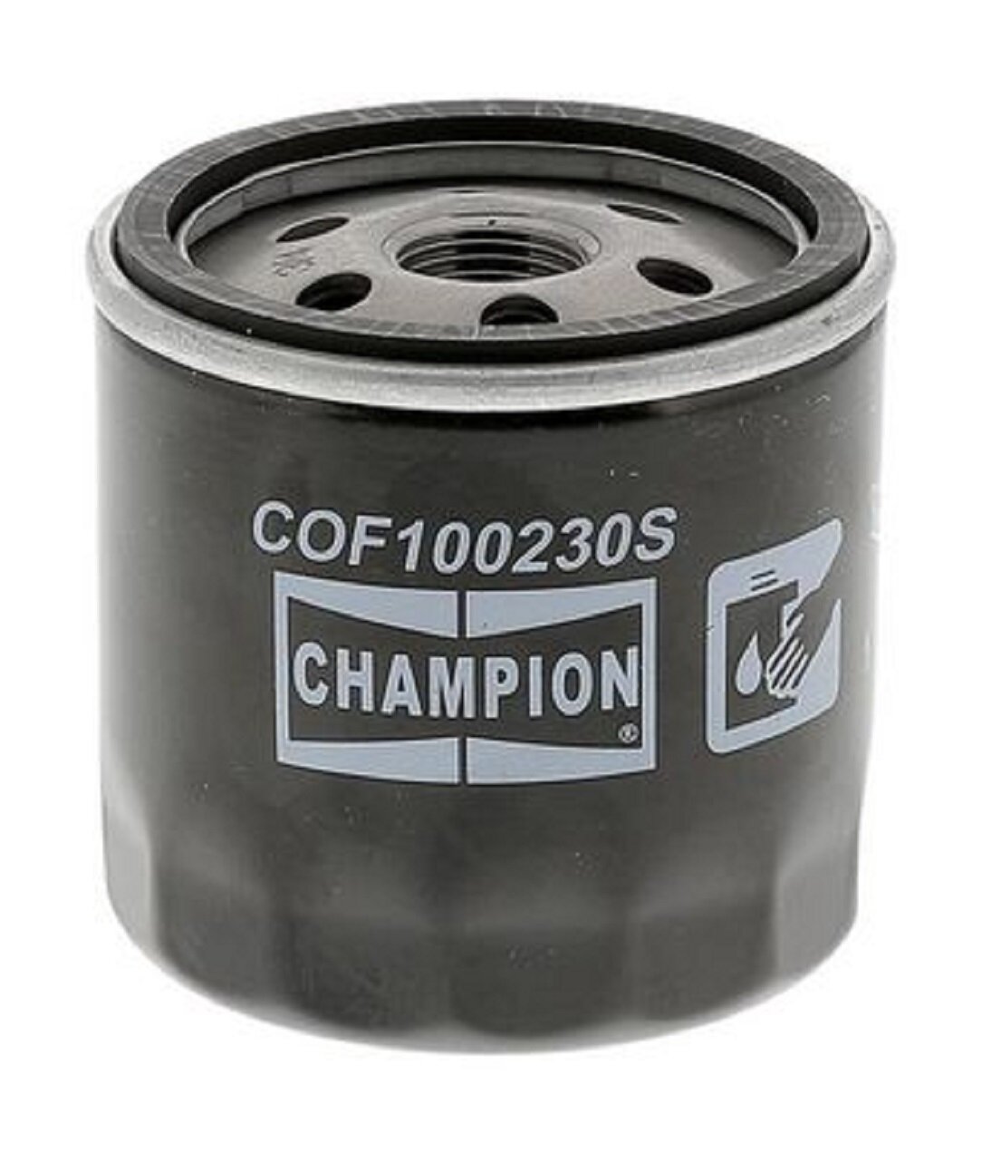 Фильтр масляный Champion C230, резьба 3/4"-16UNF, (H, D - 76/76мм) для Lada ВАЗ 2107 и др.