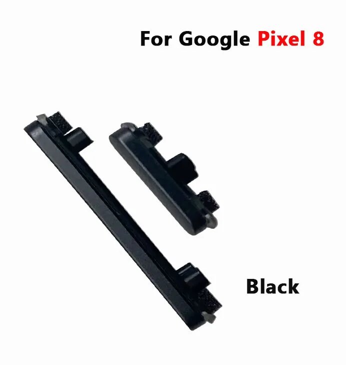 Зеленый, черный для Google Pixel 8 Pro 8A 8 8Pro, кнопки включения и выключения Pixel 8 Black