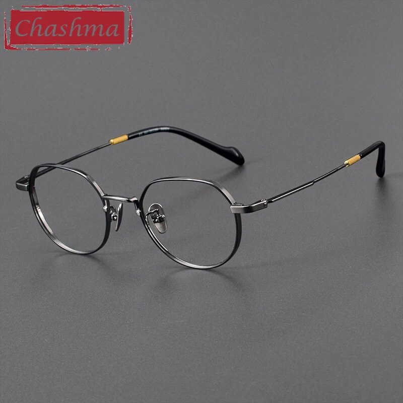 Женские круглые очки Chashma из титана