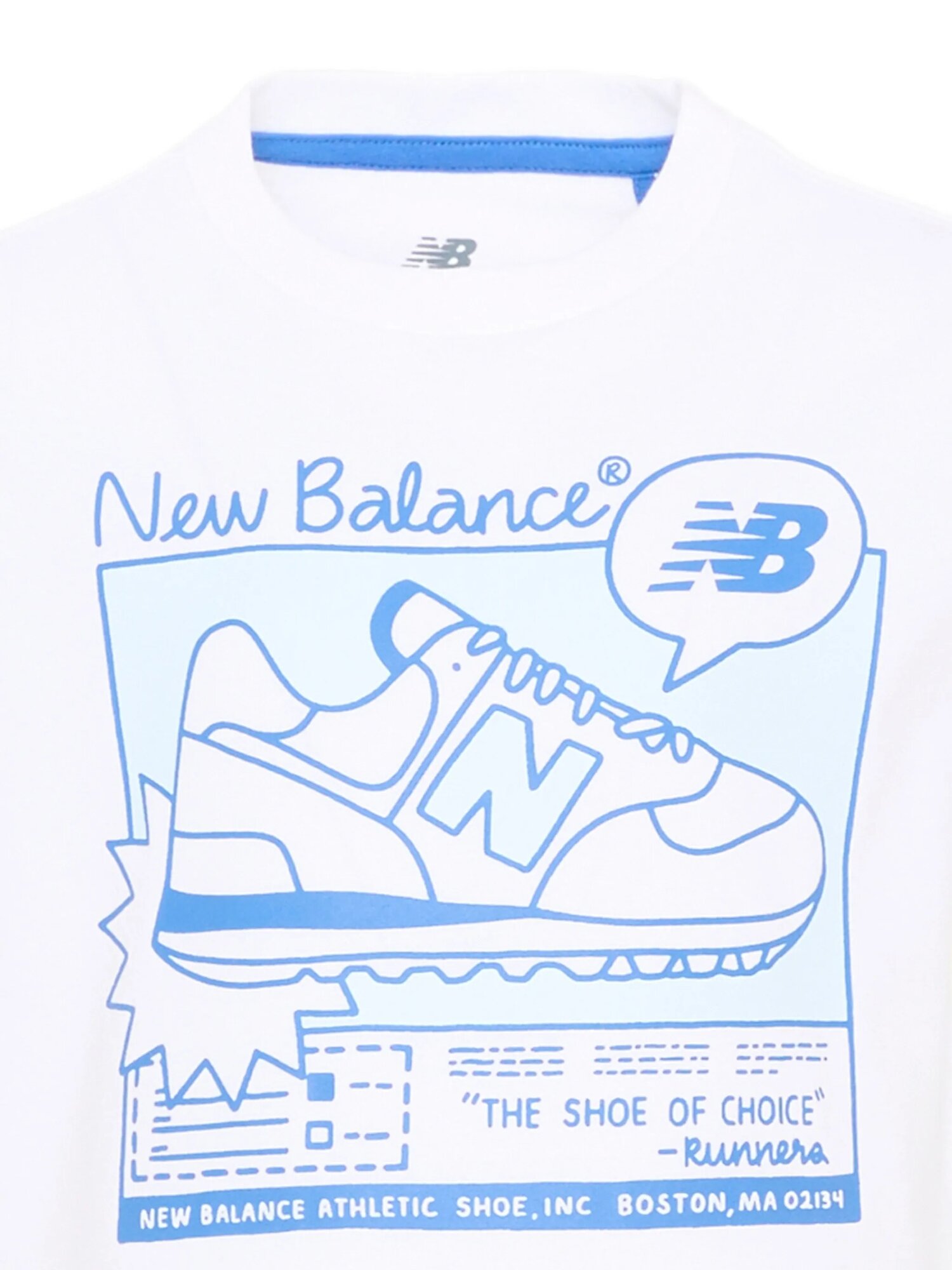 Комбинезон New Balance Graphic-print tracksuit set, размер 6 лет, белый — фото 1