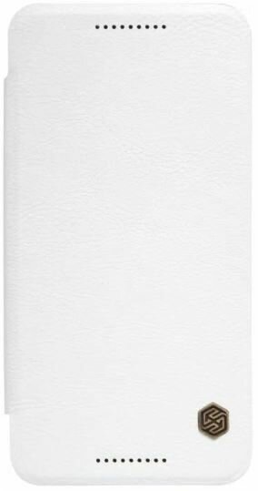 Чехол книжка для смартфона Nillkin QIN Series для HTC E9/E9+, белый